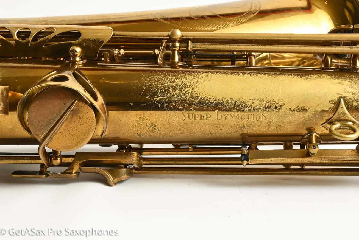 Buffet Super Dynaction Tenor Original Lacquer Good Pads 9547 – GETASAX