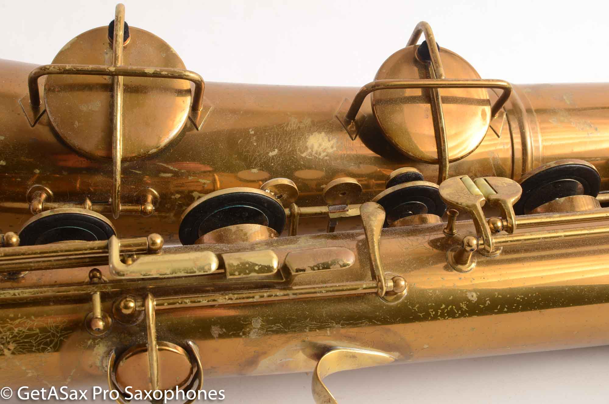 Conn Pan-American Baritone Saxophone New Wonder II Style Recent Full O ...