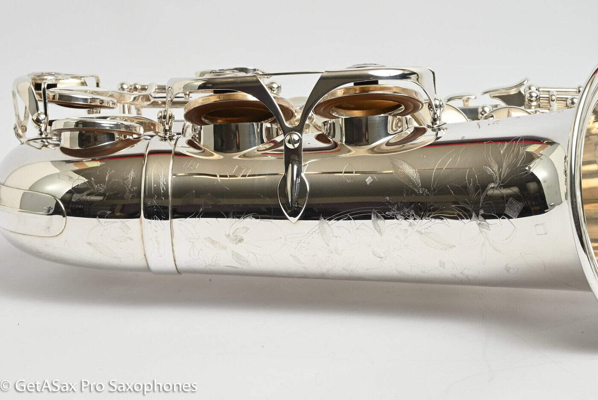 Selmer Supreme Professional Alto Silver Plated Near Mint + Setup 82614 ...