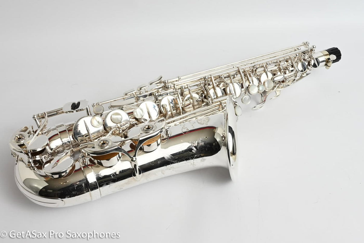 Selmer Supreme Professional Alto Silver Plated Near Mint + Setup 82614 ...